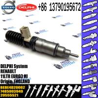 China 21028880 Brand new for VOL Excavator Parts EC700B EC700C EC750D D16E fuel injectors BEBE4D20002 for sale