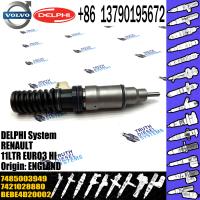 China Diesel Fuel Injector 20555521 7421028880 7421644598 7485003042 7485003949 for VOL  11LTR EURO3 HI for sale