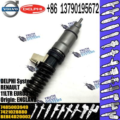 China Diesel Fuel Injector 20555521 7421028880 7421644598 7485003042 7485003949 for VOL  11LTR EURO3 HI for sale