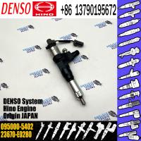 China Hot selling high-quality common rail diesel fuel injectors 095000-5402 23670-E0280_ 23670-E0281 for sale