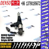 China Hot selling high-quality common rail diesel fuel injectors 095000-5402 23670-E0280_ 23670-E0281 for sale