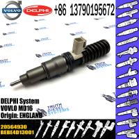 China Common Rail Diesel Fuel Injector For VOL E3.18 4Pins MD16 BEBE4D13001 20564930 for sale