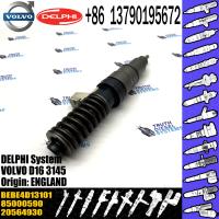 China D16 Diesel Engine Electronic Fuel Unit Injector BEBE4D13101 20564930 85000590 3801396 For VOL D16 3145 for sale