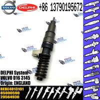 China D16 Diesel Engine Electronic Fuel Unit Injector BEBE4D13101 20564930 85000590 3801396 For VOL D16 3145 for sale