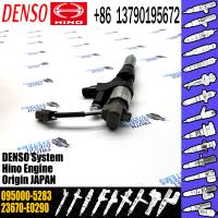 China Fuel Injector 095000-5280 095000-5283 095000-5284/23670-E0290 injector for HINO J08E for sale