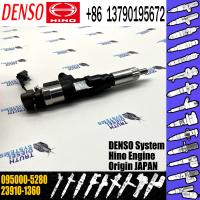 China Fuel Injector 095000-5280 For HINO Truck J08E 23910-1360 23670-E0291 23670-E0290 for sale