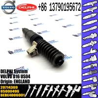 China High Quality Diesel Fuel Injector 20714369 85000496 BEBE4D06001 For VOL D16 US04 for sale