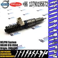 China High Quality Diesel Fuel Injector 20714369 85000496 BEBE4D06001 For VOL D16 US04 for sale