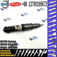 China High Quality Diesel Fuel Injector 20714369 85000496 BEBE4D06001 For VOL D16 US04 for sale