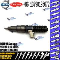China Diesel Fuel Injector 85000496 BEBE4D06001 BEBE5D32001 85000496 E3.18 for VOL MD13 EURO 4 HIGH POWER for sale