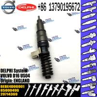 China Diesel Fuel Injector 85000496 BEBE4D06001 BEBE5D32001 85000496 E3.18 for VOL MD13 EURO 4 HIGH POWER for sale