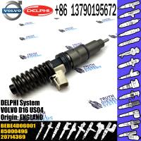 China Diesel Fuel Injector 85000496 BEBE4D06001 BEBE5D32001 85000496 E3.18 for VOL MD13 EURO 4 HIGH POWER for sale