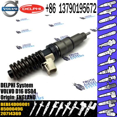 China Diesel Fuel Injector 85000496 BEBE4D06001 BEBE5D32001 85000496 E3.18 for VOL MD13 EURO 4 HIGH POWER for sale