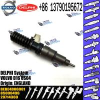 China Diesel Fuel Injector 85000496 BEBE4D06001 BEBE5D32001 85000496 E3.18 for VOL MD13 EURO 4 HIGH POWER for sale