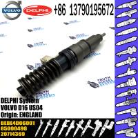 China Diesel Fuel Injector 85000496 BEBE4D06001 BEBE5D32001 85000496 E3.18 for VOL MD13 EURO 4 HIGH POWER for sale