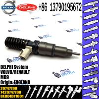 China Fuel Injector BEBE4D11001 20500620 20747798 for Excavator EC460B EC360B Diesel Engine D12D for sale