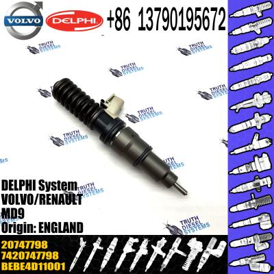 China Fuel Injector BEBE4D11001 20500620 20747798 for Excavator EC460B EC360B Diesel Engine D12D for sale