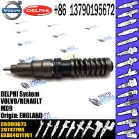 China High Quality Diesel Fuel Injector 20747798 85000675 BEBE4D11101 For VOL () MD9 3503 for sale