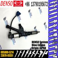 China Injector 095000-5215 23670-E0351 23910-1252 23670-E0350 095000-5212 095000-5214 for HINO for sale