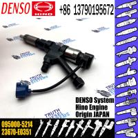 China Injector 095000-5215 23670-E0351 23910-1252 23670-E0350 095000-5212 095000-5214 for HINO for sale
