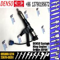 China Injector 095000-5215 23670-E0351 23910-1252 23670-E0350 095000-5212 095000-5214 for HINO for sale