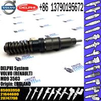 China Common Rail Diesel Fuel Injector 7421582098 21644600 85003950 for Engine Parts for sale