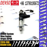 China Remanufactured Engine Diesel Fuel Injector 095000-5280 23910-1360 for sale