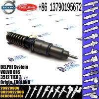 China Diesel Fuel Injector 20929906 20780666 BEBE4D14101 20929906 for VOL Del-phy D12 D16 A40E BEBE4D14101 for sale
