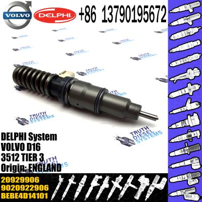 China Diesel Fuel Injector 20929906 20780666 BEBE4D14101 20929906 for VOL Del-phy D12 D16 A40E BEBE4D14101 for sale
