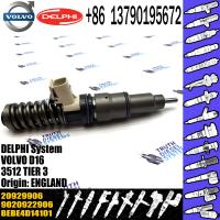 China Diesel Fuel Injector 20929906 20780666 BEBE4D14101 20929906 for VOL Del-phy D12 D16 A40E BEBE4D14101 for sale