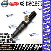 China Diesel Fuel Injector 20929906 20780666 BEBE4D14101 20929906 for VOL Del-phy D12 D16 A40E BEBE4D14101 for sale