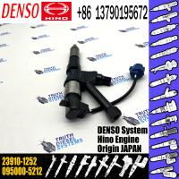 China Fuel Injector  095000-5212 Common Rail Injector 23910-1252 For HINO for sale