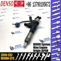 China Fuel Injector  095000-5212 Common Rail Injector 23910-1252 For HINO for sale