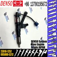 China Fuel Injector  095000-5212 Common Rail Injector 23910-1252 For HINO for sale