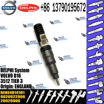 China Direct Sale Diesel Fuel Injector 20929906 9020922906 BEBE4D14101 For VOL D16 3512 TIER 3 for sale
