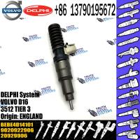 China Direct Sale Diesel Fuel Injector 20929906 9020922906 BEBE4D14101 For VOL D16 3512 TIER 3 for sale