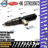 China Direct Sale Diesel Fuel Injector 20929906 9020922906 BEBE4D14101 For VOL D16 3512 TIER 3 for sale