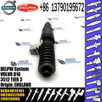 China Direct Sale Diesel Fuel Injector 20929906 9020922906 BEBE4D14101 For VOL D16 3512 TIER 3 for sale