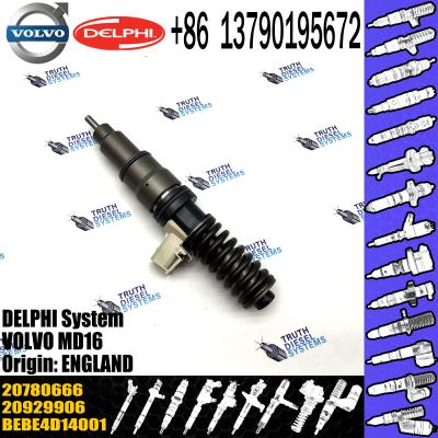 China New Diesel Fuel Injector 20929906 20780666 BEBE4D14101 20929906 for VOL Del-phy D12 D16 A40E BEBE4D14101 for sale