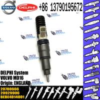 China New Diesel Fuel Injector 20929906 20780666 BEBE4D14101 20929906 for VOL Del-phy D12 D16 A40E BEBE4D14101 for sale