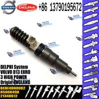 China D13 Engine 4 pins Diesel Fuel Injector BEBE4D08002 For VOL Truck 20584346 85000498 for sale