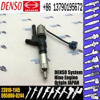 China Common rail l injector 095000-0240, 095000-0244, 095000-0245 for HINO 23910-1145 for sale
