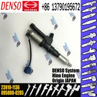China Fuel Injector 095000-0285 Common Rail Fuel Injector 23910-1136 23910-1135 For HINO for sale