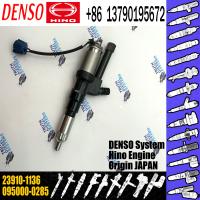 China Fuel Injector 095000-0285 Common Rail Fuel Injector 23910-1136 23910-1135 For HINO for sale