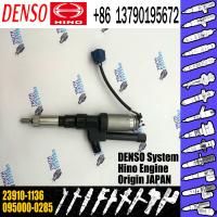 China Fuel Injector 095000-0285 Common Rail Fuel Injector 23910-1136 23910-1135 For HINO for sale