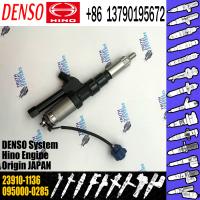 China Fuel Injector 095000-0285 Common Rail Fuel Injector 23910-1136 23910-1135 For HINO for sale