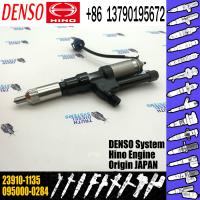 China 095000-0284 Diesel Engine Fuel Injector For HINO 23910-1136 23910-1135 for sale