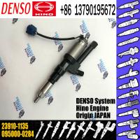 China 095000-0284 Diesel Engine Fuel Injector For HINO 23910-1136 23910-1135 for sale