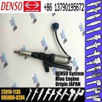 China 095000-0284 Diesel Engine Fuel Injector For HINO 23910-1136 23910-1135 for sale