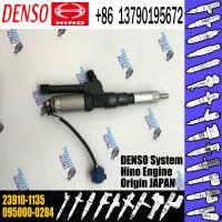 China 095000-0284 Diesel Engine Fuel Injector For HINO 23910-1136 23910-1135 for sale